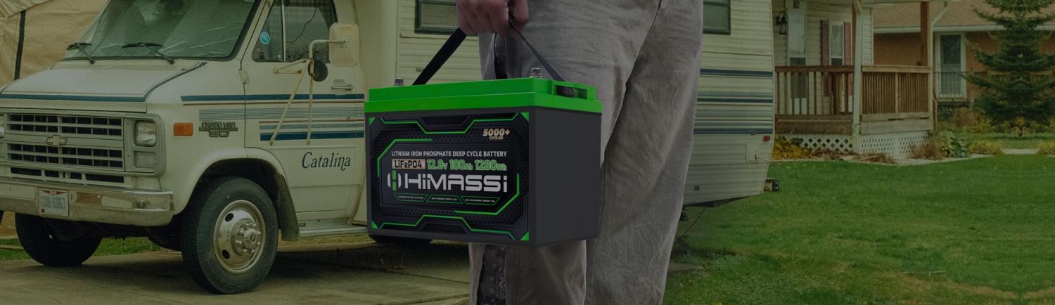 RV Solar Battery - Himax