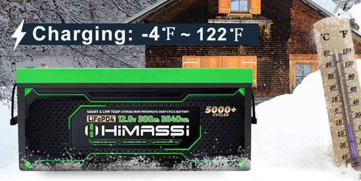 Low temperature LiFePO4 battery VS normal LiFePO4 battery - Himax